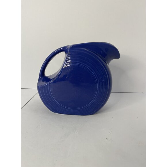 Fiestaware | Dining | Fiesta Large Disk Pitcher Twilight Cobalt Blue ...